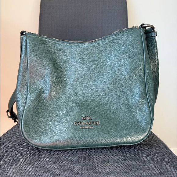 Coach | Bags | Coach Bags Coach Ellie File Bag Green Pebble Leather ...